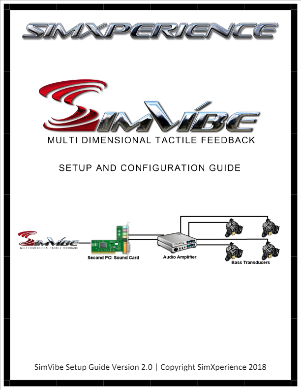 SimVibe Setup Guide | SimXperience® Full Motion Racing Simulator ...